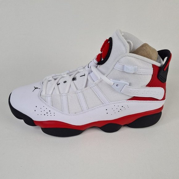 Jordan | Shoes | Nike Air Jordan 6 Rings Shoes Basketball White Leather ...